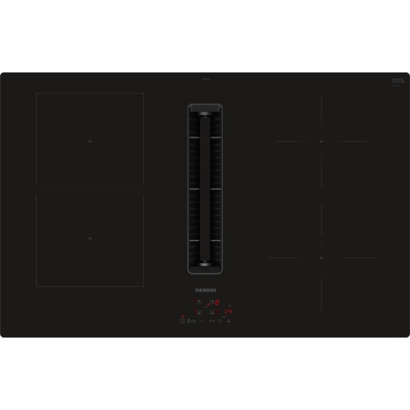 Siemens Kochfeld mit Dunstabzug ED811BS16E [ EEK: B ] Induktion, 80 c ...